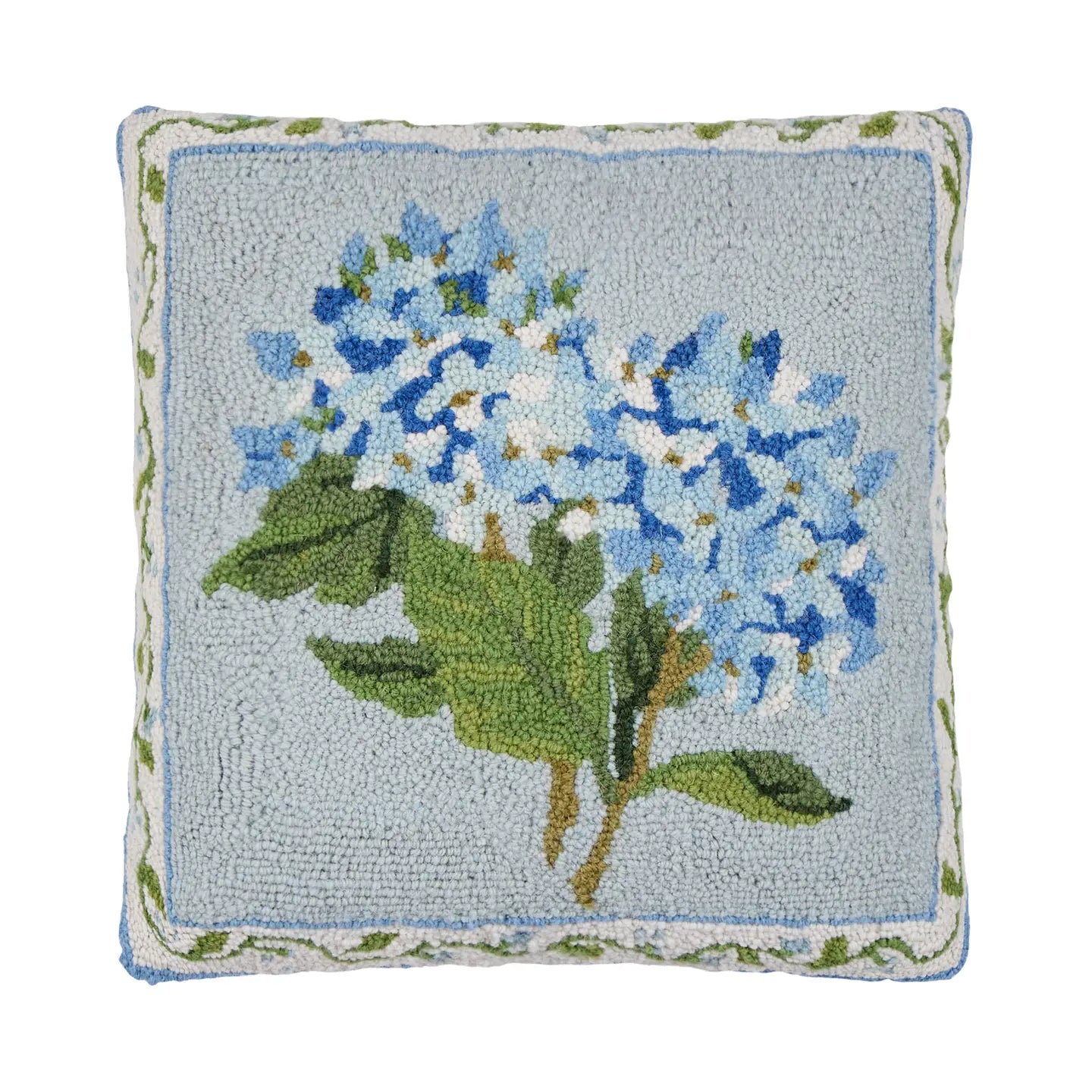Blue Hydrangea Hook Pillow Avriett House Home And T Store